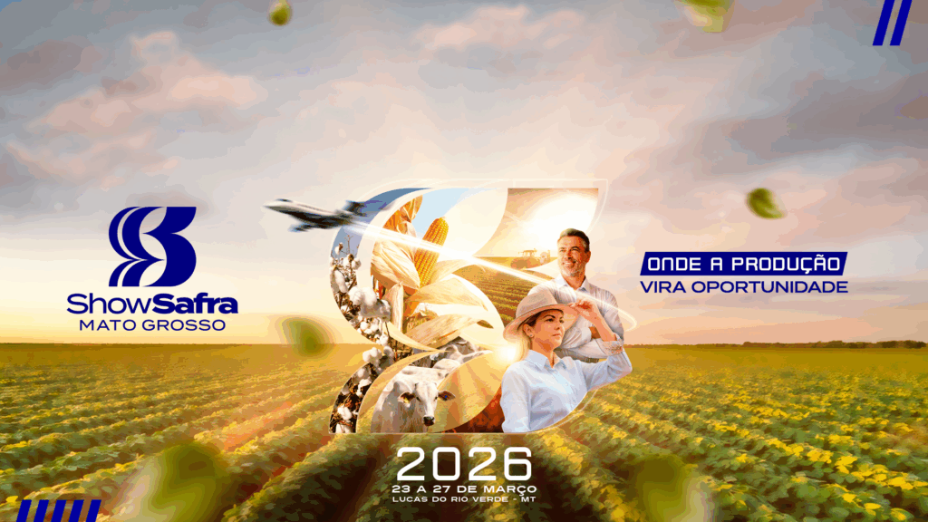 Show Safra Mato Grosso 2026 é via Hub EV